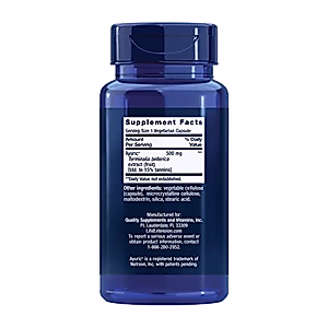 Life Extension Uric Acid Control - Ayuric Terminalia Bellerica Fruit Extract Supplement - Support Healthy Uric Acid Level - Non-GMO, Gluten Free - 60 Vegetarian Capsules