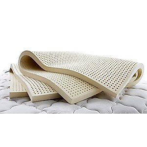 Vytex 100% Natural Latex Topper Firm - Twin 2 Inch Collection The Only Virtually Allergy Free Latex - Firm - Twin 2 Inch