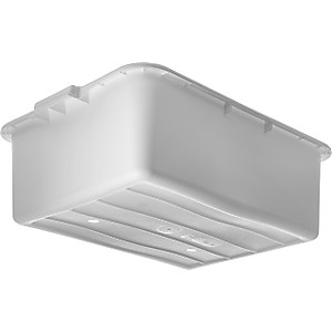 Carlisle FoodService Products N4401102 Comfort Curve™ Ergonomic Wash Basin Tote Box, 7" Deep, White (Pack of 12)