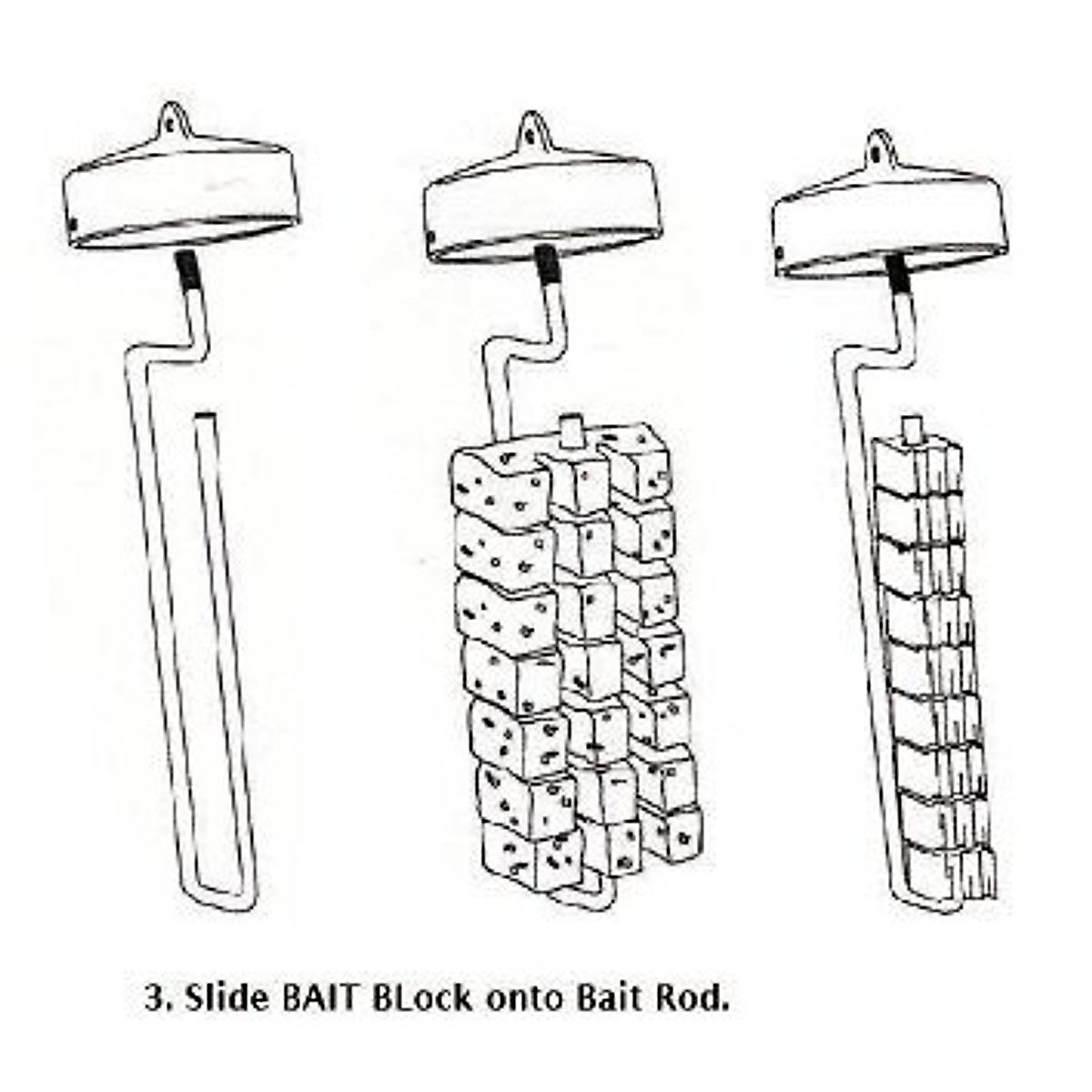 Pack of 2, Top Loader Bait Station for Mice & Rats
