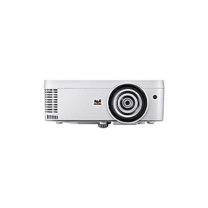 ViewSonic PS600W 3700 Lumens WXGA HDMI Networkable Short Throw Projector for Home and Office
