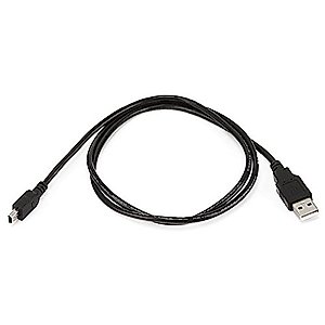 Monoprice 3-Feet USB A to mini-B 5pin 28/28AWG Cable (103896) Black
