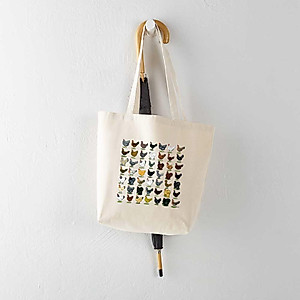 CafePress 49 Hen Breeds Tote Bag Canvas Tote Shopping Bag