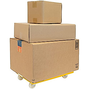 Mount-It! Furniture Dolly for Moving- Securely Holds 220 Pounds | Piano Moving Dolly Cart Also Moves Couches, Fridges, Boxes | 4 Wheel Dolly Rolls Without Harming Floors | No Assembly Required