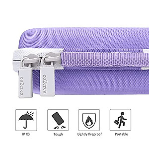 co2CREA Hard Case Replacement for HP Sprocket Portable 2x3 Instant Photo Printer (Lilac Case)
