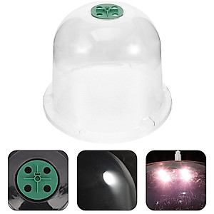 Garden Cloche Plant Protection Cover Outdoor Greenhouse Plant Cover Outdoor Plant Shelter Garden Flower Shelter Winter Plant Protector Plant Nursery Cover Bell Jar Plastic Dome