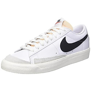 Nike Men's Low '77 Vintage Shoes Blazer, White/Black/Sail, 10