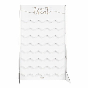 Ginger Ray Botnaical Wedding Macaroon Stand Table Decoration Card Paper