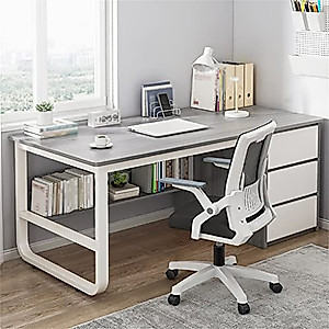 LHLLHL Computer Desk Large Capacity Drawer Home Desk Bedroom Writing Desk (Color : D, Size : As Shown)