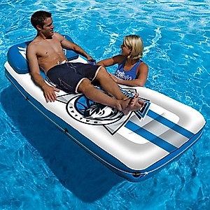 Poolmaster Dallas Mavericks NBA Swimming Pool Float, Giant Mattress