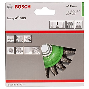 Bosch 2608622106 Stainless Wire Wheel