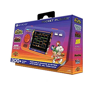 My Arcade Data East Pocket Player: Portable Gaming System with 308 Preloaded Retro Games, 2.75" Color Screen, Speakers (DGUNL-4127),Purple