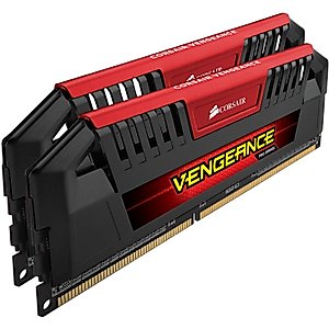 Corsair Vengeance Pro Series 16GB (2 x 8GB) DDR3 DRAM 1600MHz C9 Memory Kit (CMY16GX3M2A1600C9R)