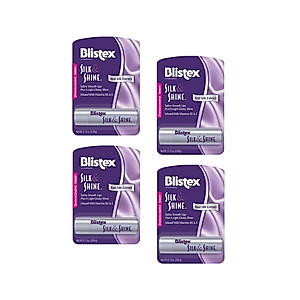 Blistex Silk & Shine Lip Moisturizer 0.13 oz Pack of 4