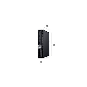 Dell OptiPlex 7070 Desktop Computer - Intel Core i7-9700T - 16GB RAM - 256GB SSD - Micro PC (Renewed)