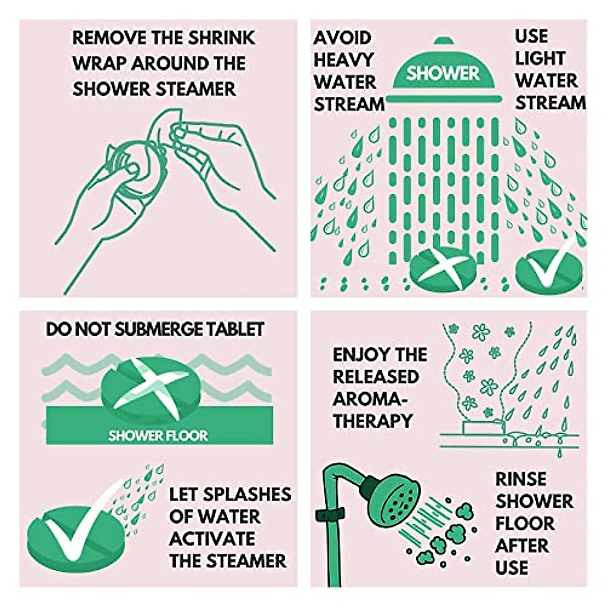 MR MIRYE Shower Steamers Aromatherapy for Women or Men, Organic with Chamomile Rose Lavender Mint Watermelon Eucalyptus Essential Oil, 18-Pack Shower Bombs Mothers Day Gifts for Her Birthday Gift