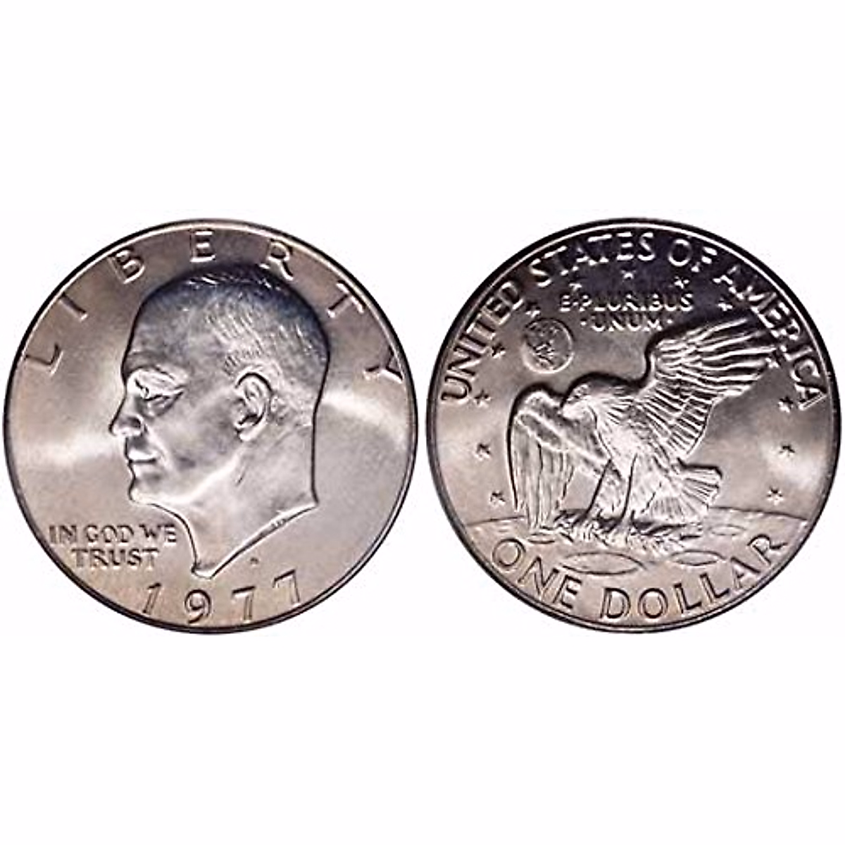 1977 S Eisenhower IKE Dollar Clad Condition Proof