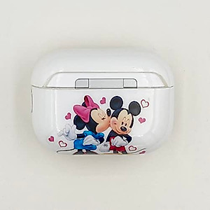 Case for Airpod Pro 2nd Generation Personalise Custom, Cute Mickey Minnie Airpod Pro 2 Case Cover with Lanyard, Fashion Funny Cartoon Shockproof Protective Design for Girls Women Airpod Pro 2 Case