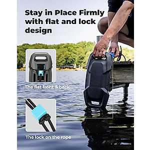 KEMIMOTO Boat Fenders Boat Bumpers for Docking Upgraded Boat Fenders Bumpers, Fit for Bass Boat and Jon Boat, etc