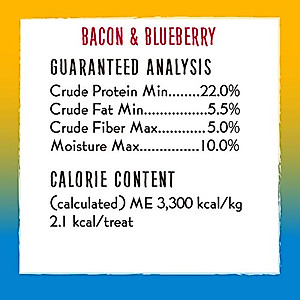 Charlee Bear Grain Free Crunch Dog Treats Variety Pack, 8 oz - Made in USA, Training Treats for Dogs