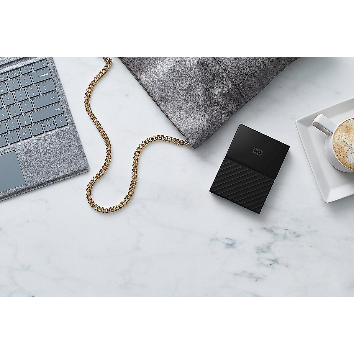 WD 1TB Black My Passport Portable External Hard Drive - USB 3.0 - WDBYNN0010BBK-WESN