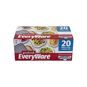 GoodCook EveryWare 20-Piece Boxed Container Set, BPA Free