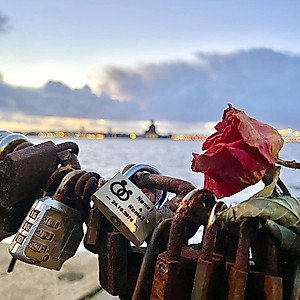 Personalized Engraved PadlockWedding | Annivesary Gift | Present Love Lock Comes in Gift Box