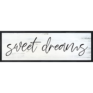 Sweet Dreams Sign over the bed master bedroom Sign decor
