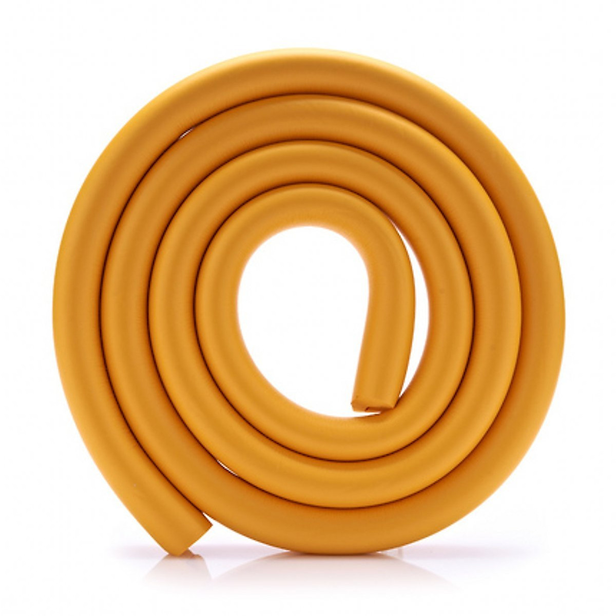 Orange 2x2 Meters (13 FT) U Shape Glass Table Edge Protectors Premium High Density Foam Baby Safety Bumper Guard Foam Strip