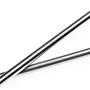 Slotted and Phillips Screwdriver, PH2 12" Long Cross-head Screwdriver & Flat Blade Screwdriver, 2 Packs Magnetic Screwdriver with Rubber Handle