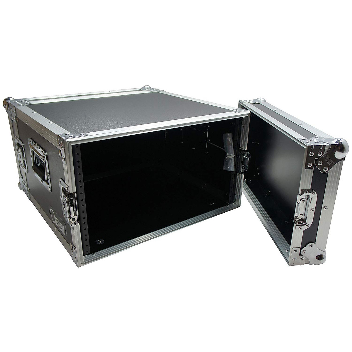 Harmony Audio Cases HC6UAD DJ Flight Amp 6U Rack Space Road Travel Amplifier Case