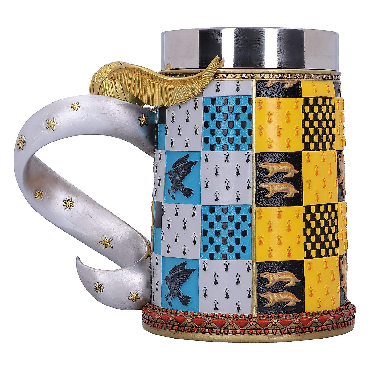 Nemesis Now Harry Potter Golden Snitch Quidditch Collectible Tankard, Resin, Yellow, 1 Count (Pack of 1)