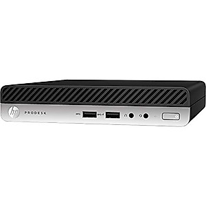 HP ProDesk 405 G4 Desktop Mini PC with AMD Ryzen 5 3.2GHz CPU, 8GB DDR4 RAM, 256GB SSD, Radeon Vega 11 Graphics, WIndows 10 Pro