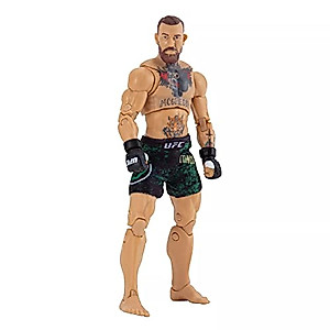 UFC Ultimate Series Limited Edition Conor McGregor, 6 Inch Collector Action Figure - Includes Alternate Head and Gloved Hands, Fight Shorts, Belt and Irish Flag Accessory