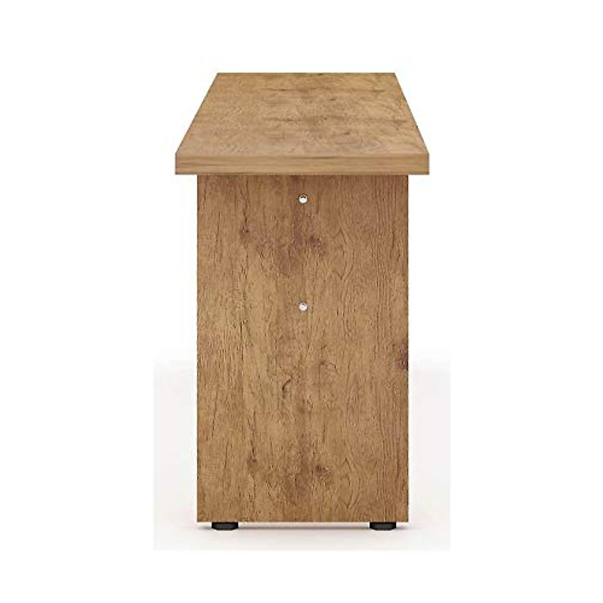 Manhattan Comfort Nomad 67" Dining Bench Seat for Indoor and Outdoor Use, Kitchen, Breakfast Nook, 2 Person Seating, Modern Rustic and Farmhouse Chic Design with Wood Grain Finish, Nature