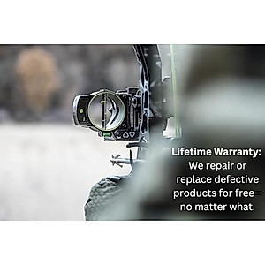 Burris Optics Oracle 2 Rangefinder Bow Sight, Built in Range Finder Measures Exact Distance, Calculates Perfect Aim/Drop Point, Adaptable Right or Left Handed Mount