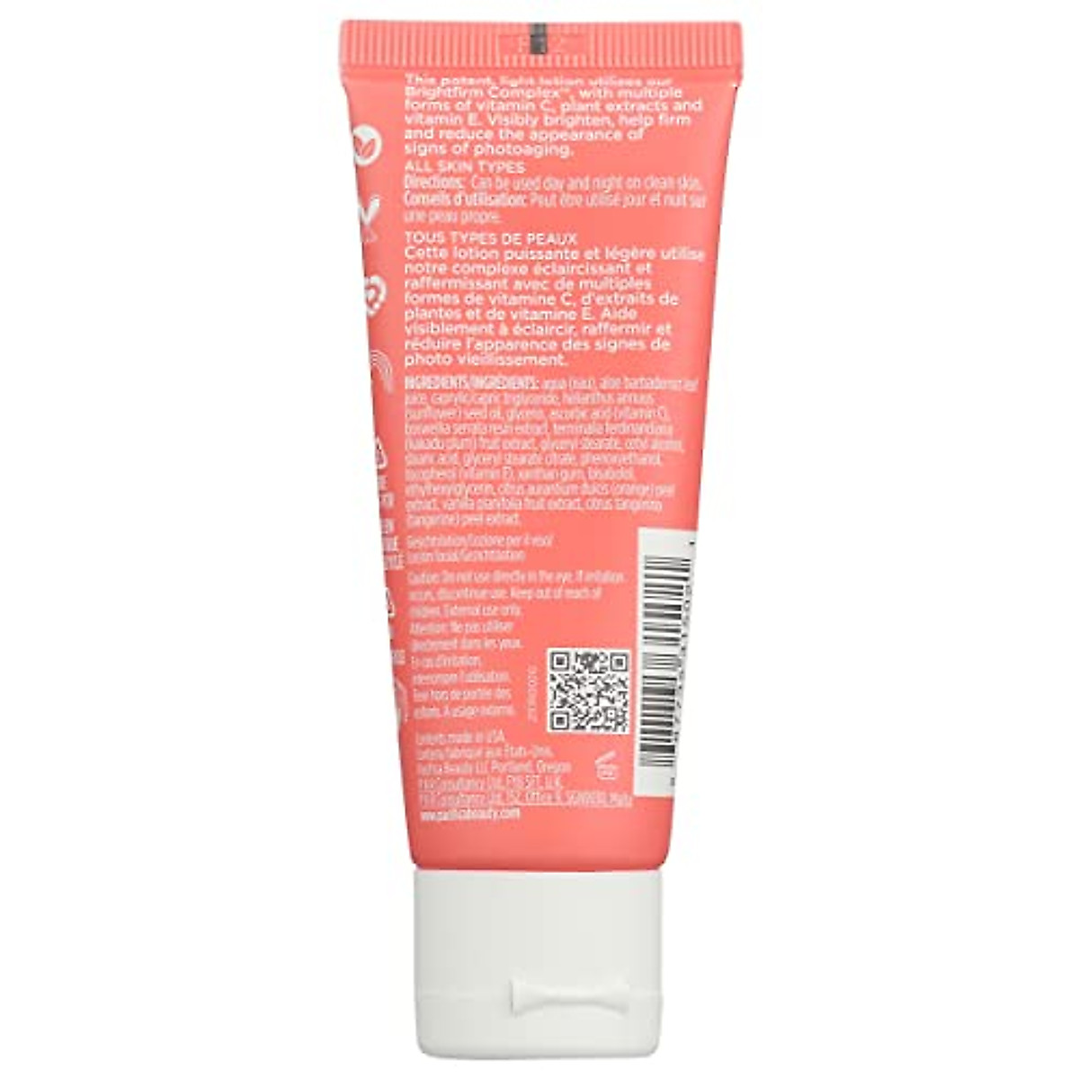 PACIFICA Glow Baby Vitaglow Face Lotion Mini, 1 FZ