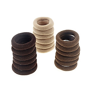 100 Pack Nylon Small Hair Ties Seamless Ponytail Holder Toddlers Baby Girls' Hair Elastics