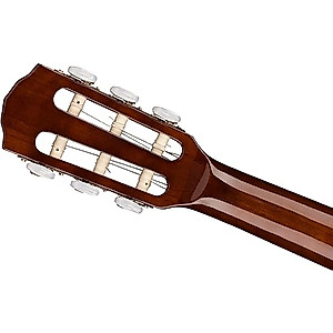 Fender Acoustic Classical Guitar, with 2-Year Warranty, Small Beginner Guitar (3/4 Size) with Nylon Strings (Easier on Fingers), Includes Guitar Bag