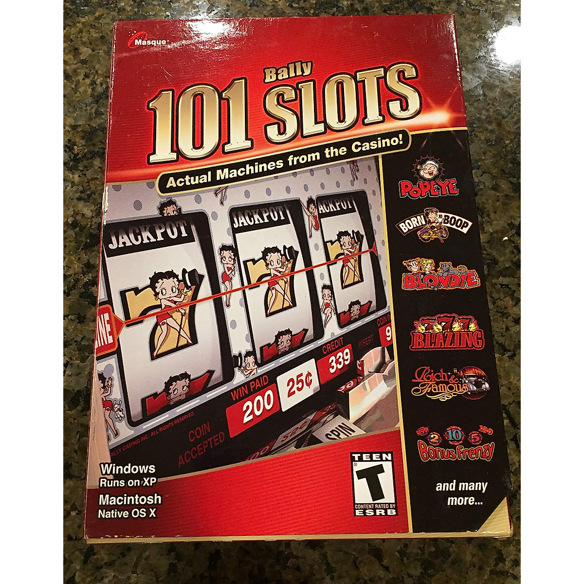 Masque 101 Bally Slots