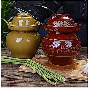Home pickles, ceramic cans, ceramic storage containers, used in catering or food storage, pickles-1KG