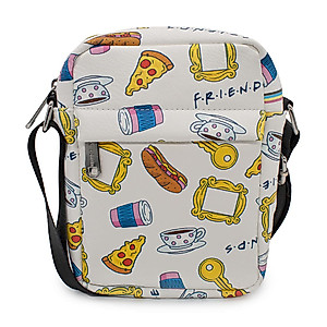 Buckle Down Friends Bag, Crossbody, Television Show Icons, Vegan Leather