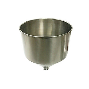 YOU LIAN Hopper for Paste Filling Machine 304 Stainless Steel Hopper for Liquid&Paste (30L)