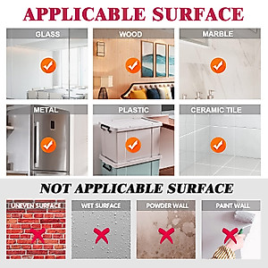 Nano Double Sided Tape Heavy Duty,Multipurpose Transparent Poster Tape, Adhesive Strips Strong Sticky Mounting Tape Transparent Tape Picture Hanging Strips Gel Tape (Transparent, 9.84FT)