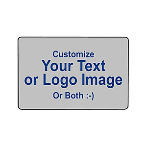 Custom Area Rug Personalized Bath Mat with Picture Image Logo Text Carpet,Customized Outdoor Rug Print Non Slip Rugs Comfort for Bedroom Kitchen Desk Door Welcome Runner Decor Gift 36x24in