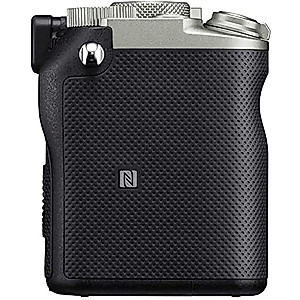 Sony Alpha a7C Compact Mirrorless Camera Bundle with Extra Battery, USB Dual Charger, 2X 64GB SDXC Memory Card, Water Resistant Gadget Bag, Monopod + More