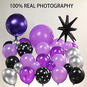 TV series fans Birthday Decoration 127Ppcs with large star balloons for women 21/30th Birthday anniversary graduation Prom Party Anniversary Dance Party Backdrop Halloween