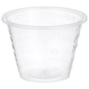 McKesson Medicine Cups, Disposable 1 oz / 30 ml [5000 count], Plastic, Small, Mixing, Measuring, Resin, Epoxy