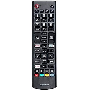 AKB75675304 Universal Remote Control for LG-TV-Remote All LG LCD LED HDTV Smart TVs