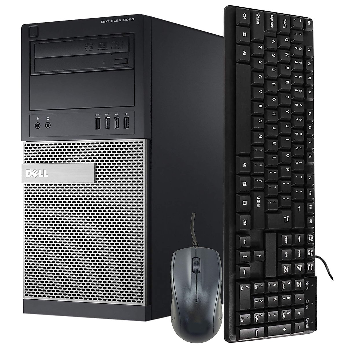 Dell OptiPlex 9020 Tower Computer Desktop PC, Intel Core i7-4970K 4.00GHz, 16GB Ram, 512 M.2 SSD, WiFi | Bluetooth, DVD Drive, Nvidia GeForce GT 1030 2GB DDR5, Windows 10 Professional (Renewed)